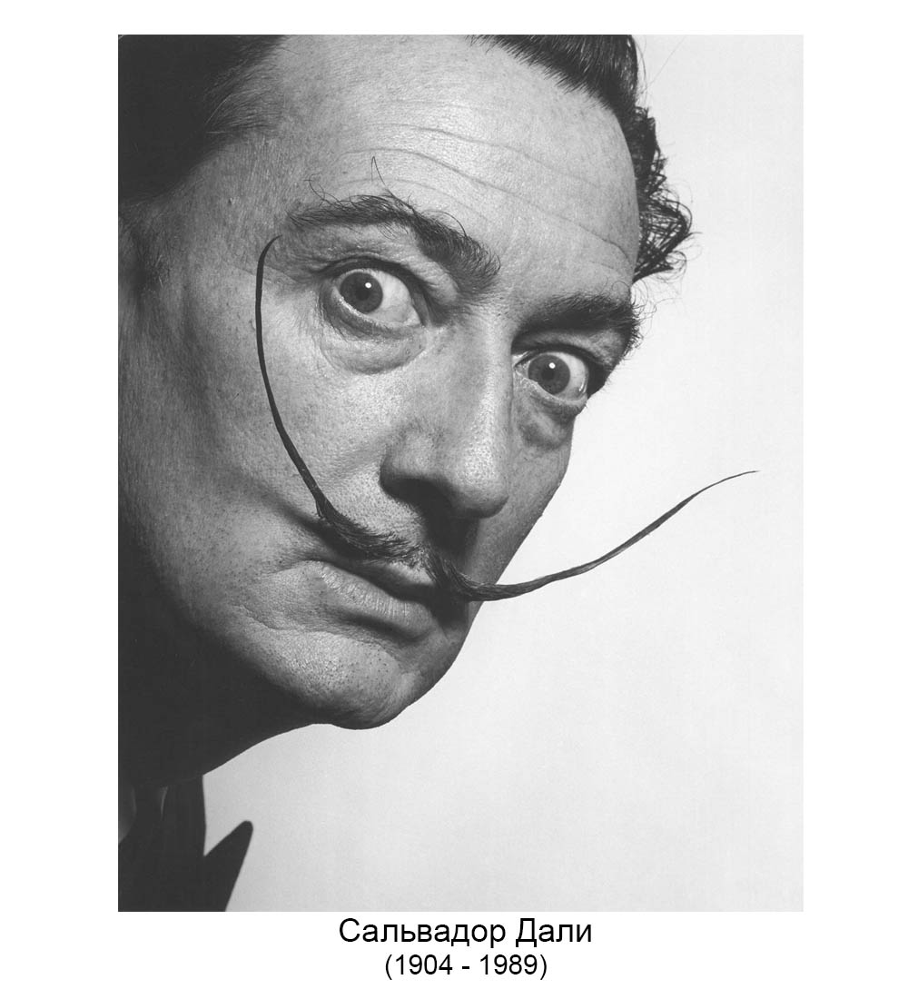 pr-SD02 Фрагмент картины "Жираф в огне" Сальвадора Дали (Museum.Parastone)